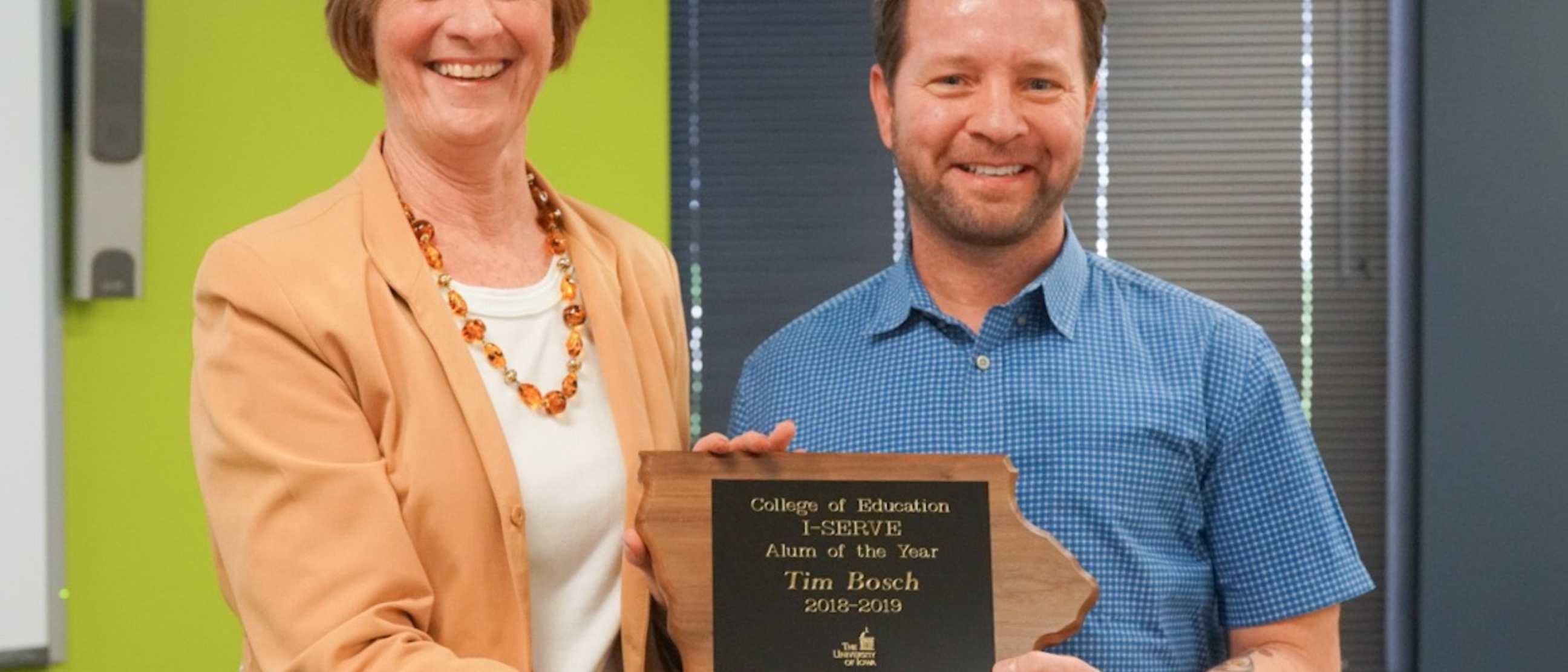 Bosch honored with 2018-19 I-SERVE Alumnus of the Year award | College ...